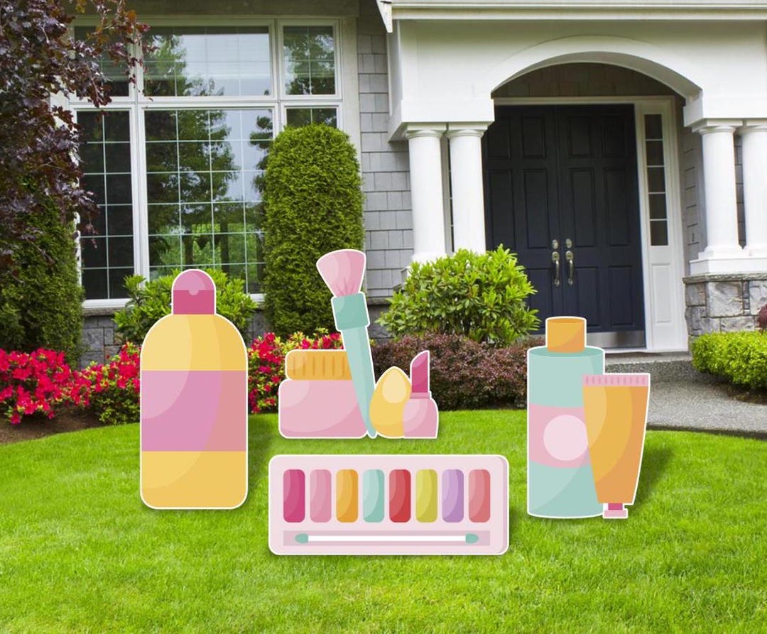 Spa Birthday Party Decor, Spa Cutouts, Girls Birthday Party Decor ...