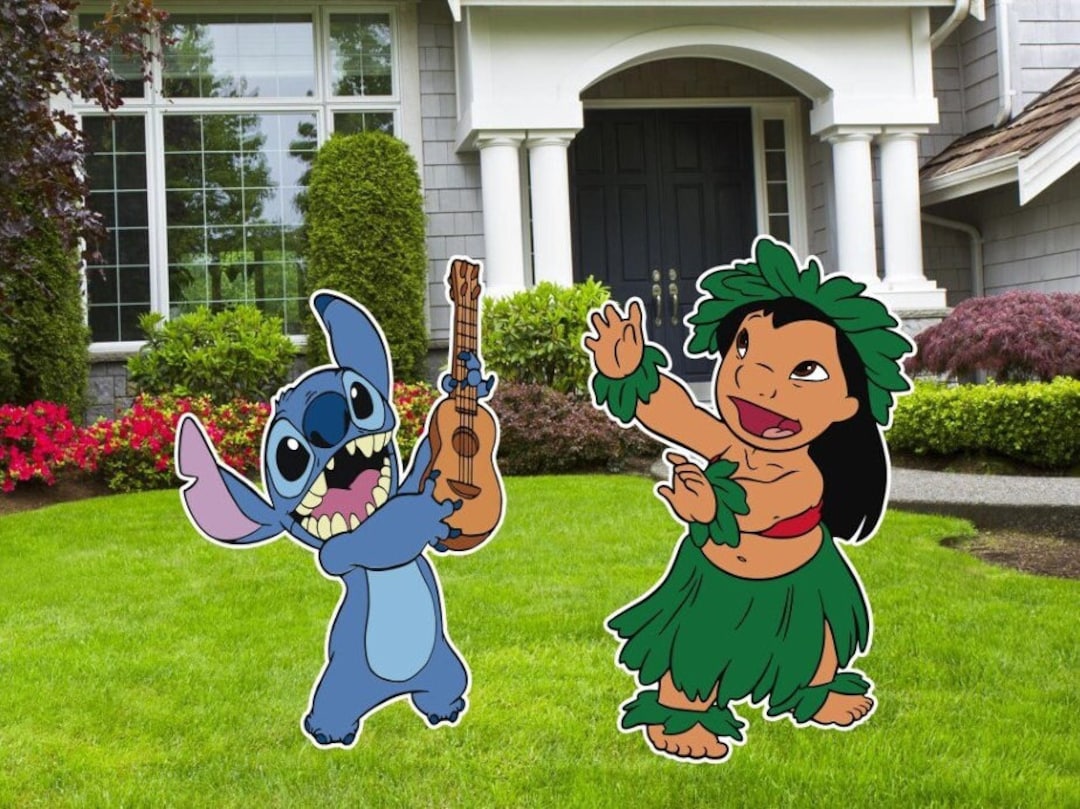 Lilo and Stitch Hawaiian Luau Cut Outs Party Décor - Etsy