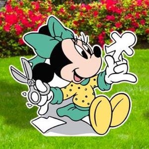 Minnie Back to School Cutouts, Minnie Cutouts, Minnie Back to School ...