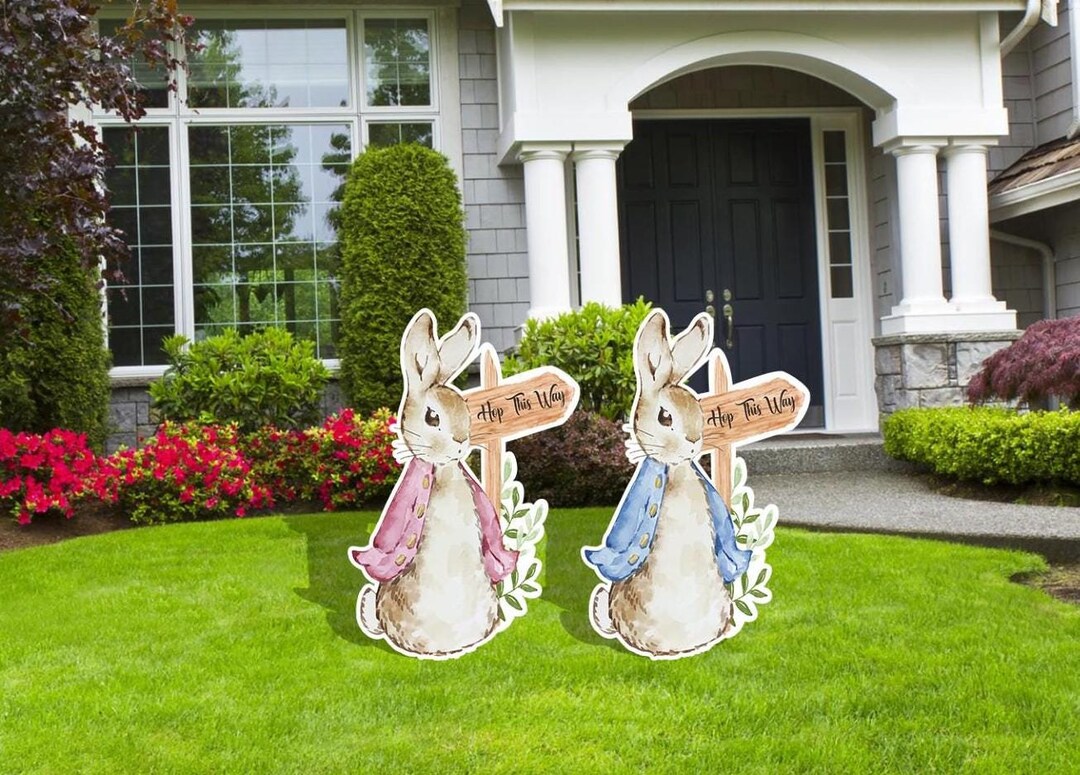 Peter Rabbit Party Decor, Peter Rabbit Hop This Way, Peter Rabbit Baby ...