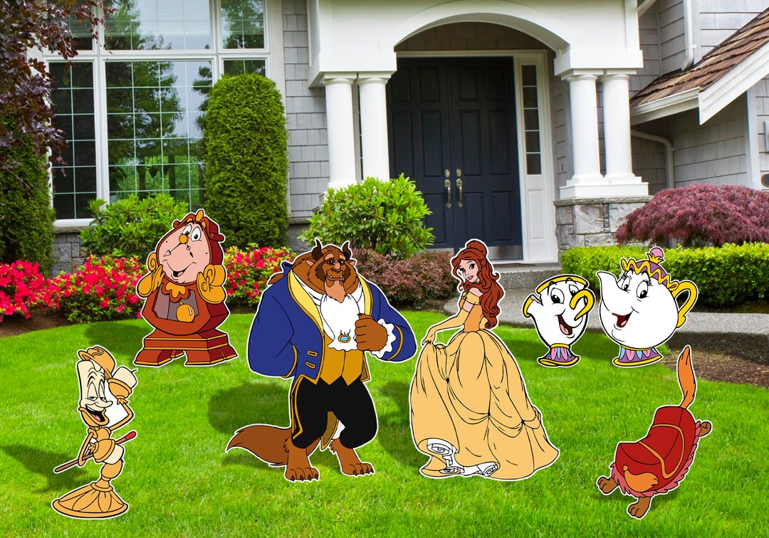 Beauty and the Beast Party Decor, Princess Belle Birthday Party Decor ...