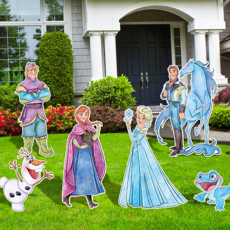 Christmas Frozen Cut Out - Etsy