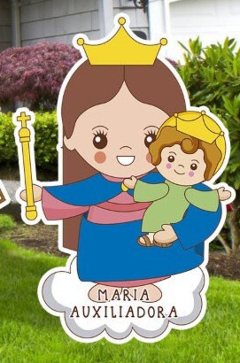 Virgin Mary Cut Outs Decoration Signs Yard Art Outdoor Decor - Etsy