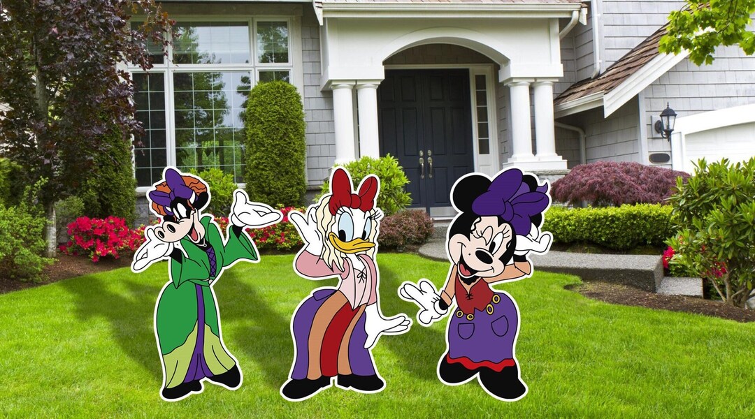 Halloween Sanders Sisters Cutouts, Minnie Sander Sisters. Daisy ...