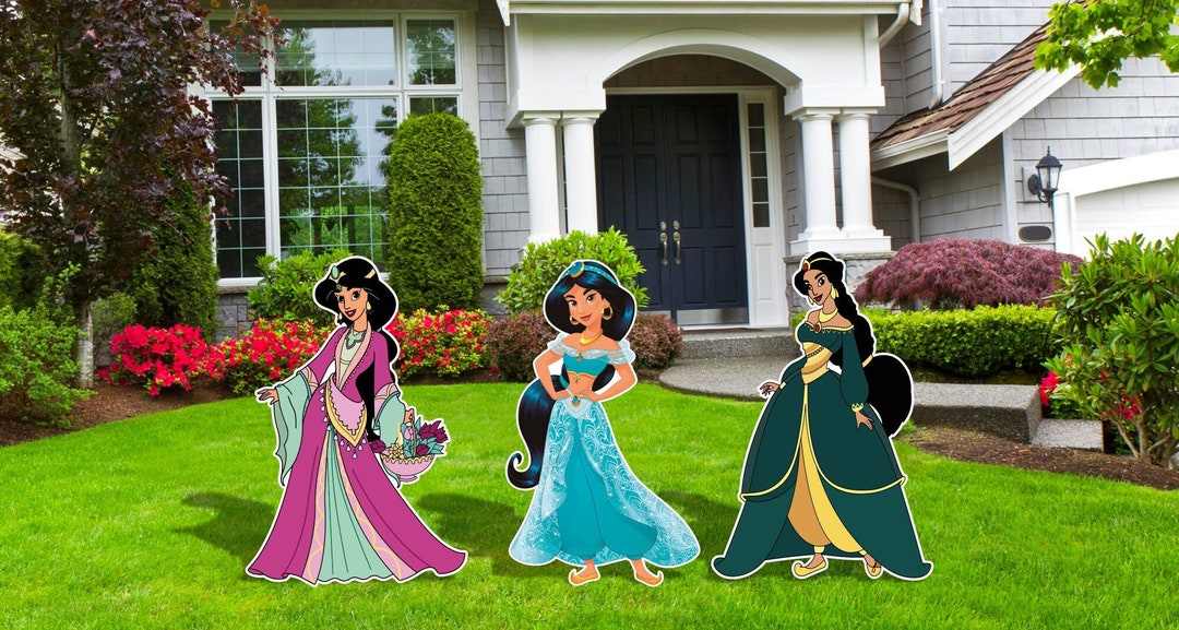 Princess Jasmine Party Decor, Princess Jazmine Cutouts, Jasmine ...