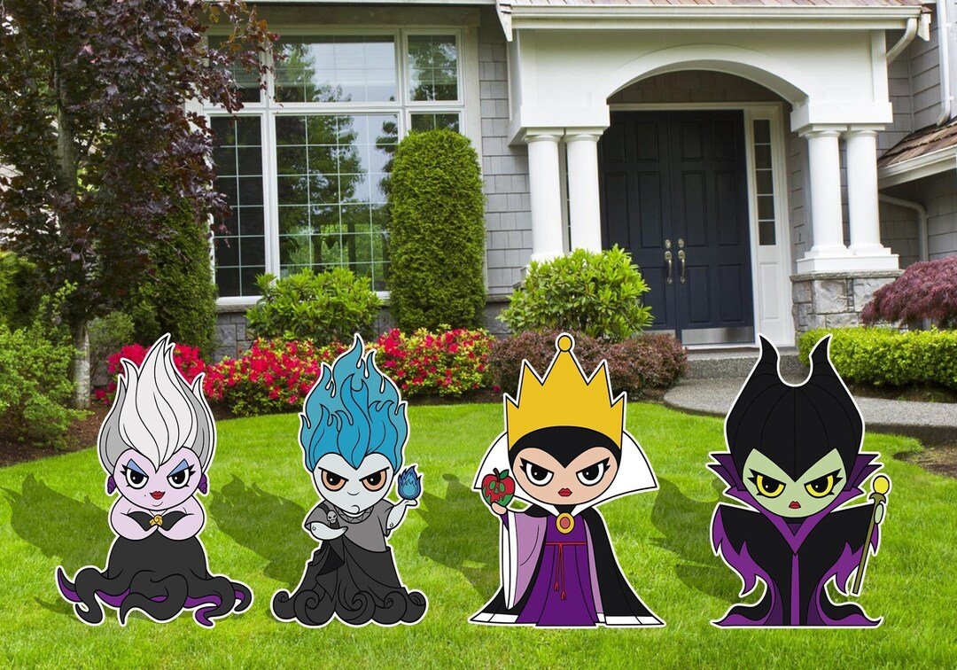 Villains Halloween Party Decor, Halloween Decoration, Outdoor ...