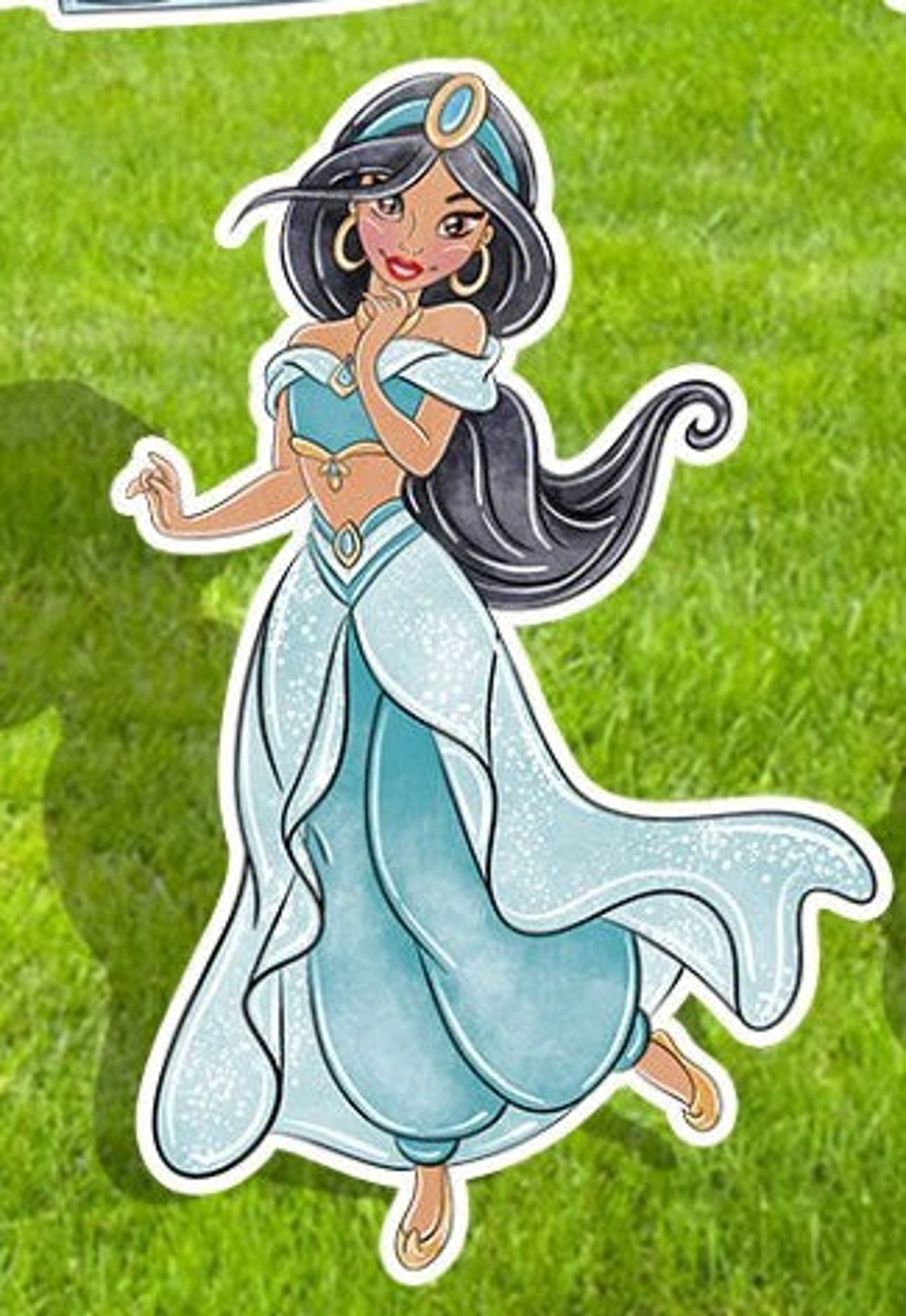 Princess Yard Signs and Cutouts, Princess Water Color , Princess ...