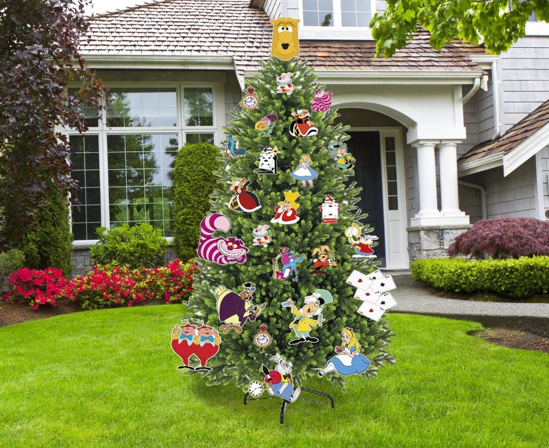 Alice Christmas Ornaments, Alice in Wonderland Ornaments, Christmas 26 ...