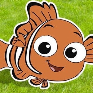 Nemo Party Decor Cutouts, Nemo and Friends Cutouts, Nemo Birthday Party ...