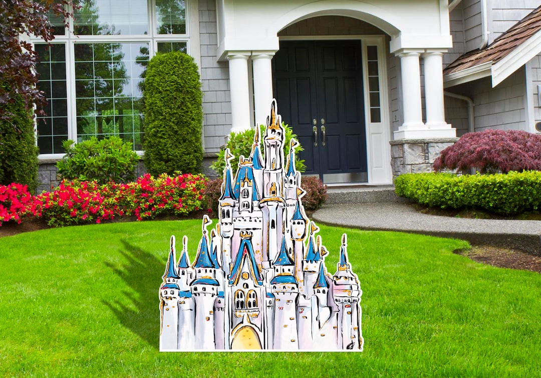 Princess Castle Party Decor Cutouts, Princess Castle Decor , Birthday ...