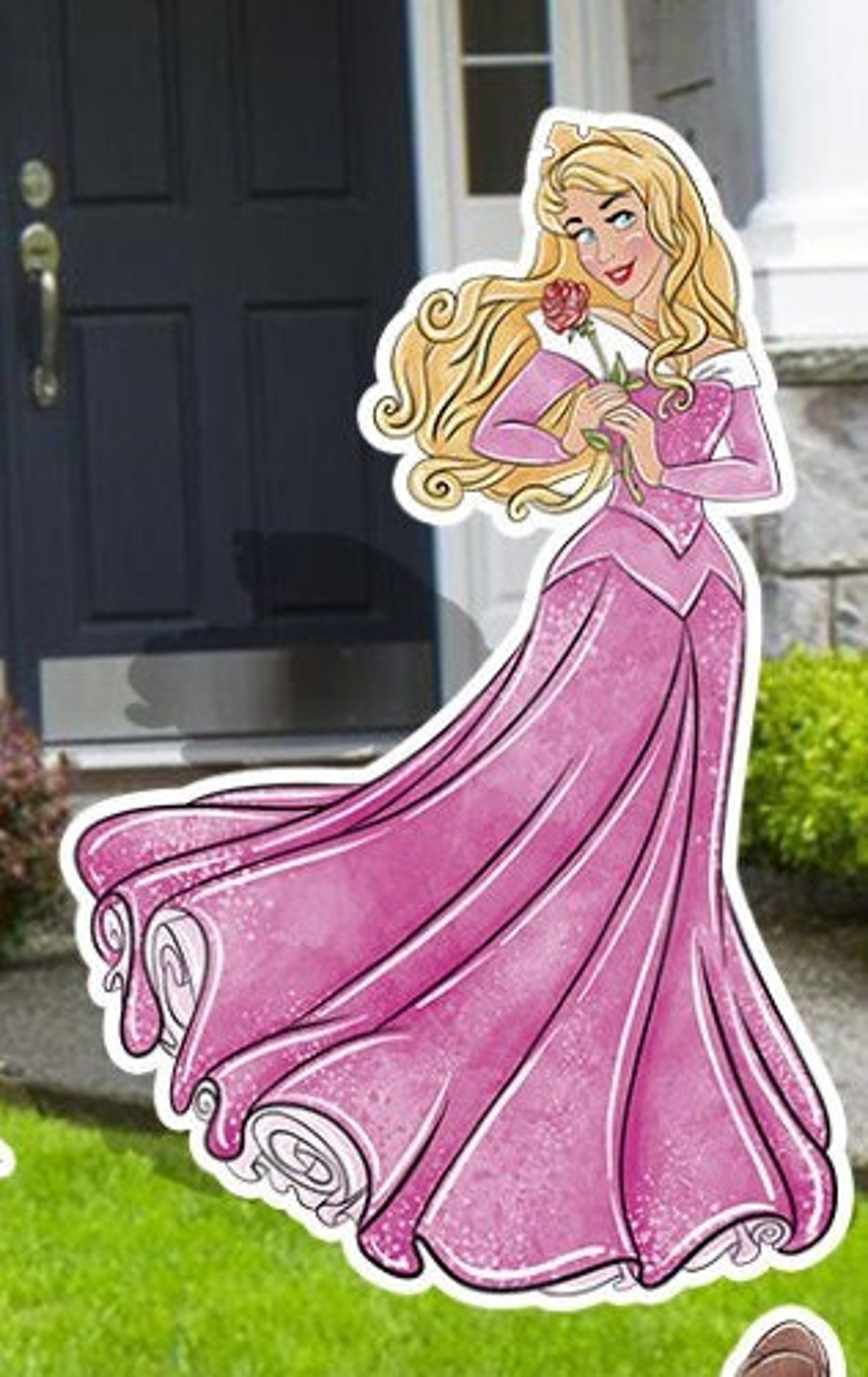 Princess Yard Signs and Cutouts, Princess Water Color , Princess ...
