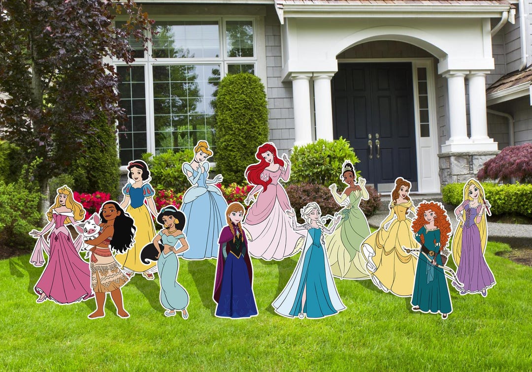 Princess, Princess Cutouts, Princess Water Color, Princess Birthday ...