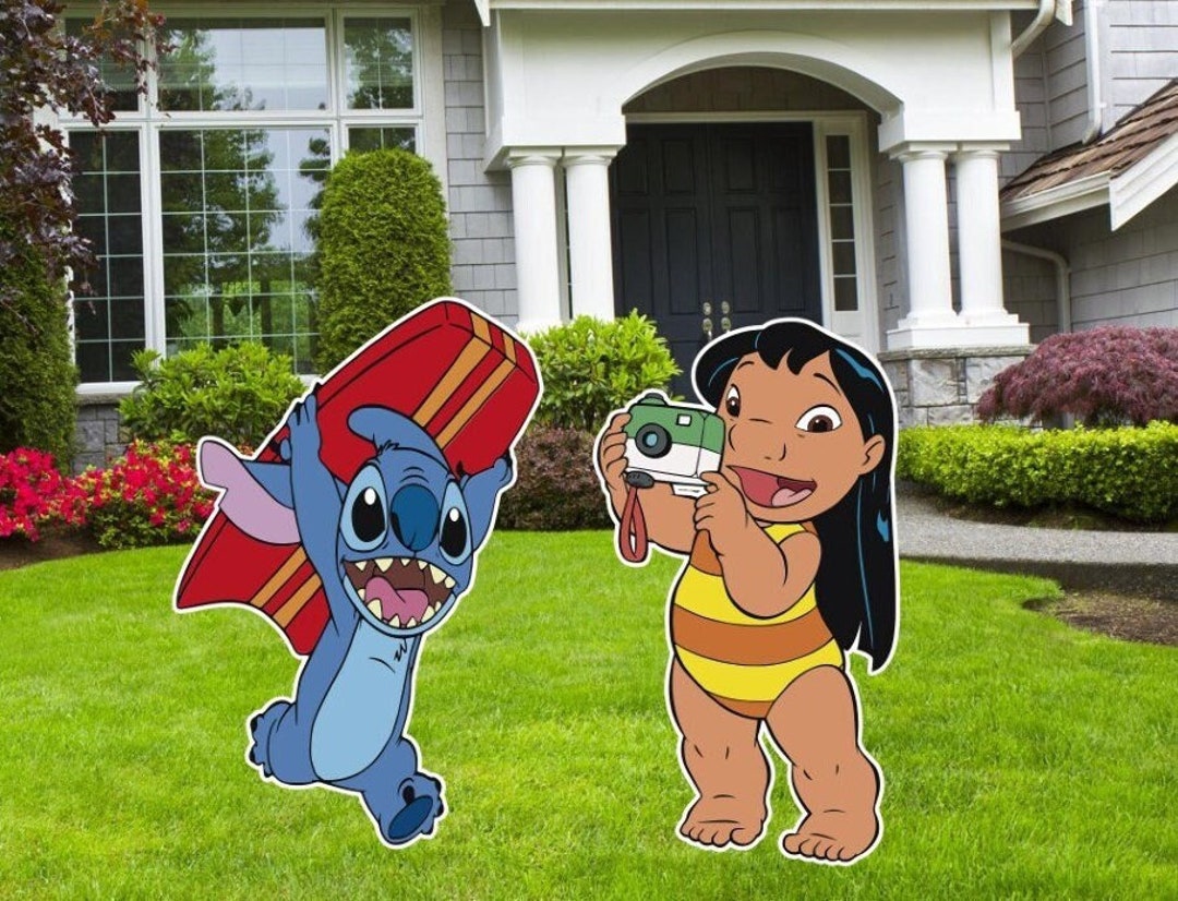 Lilo and Stitch Pool Party Surf Cut Outs Party Décor - Etsy