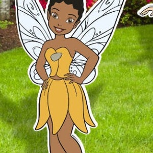 Tinkerbell and the Fairies, Fairy Girls, Cut Outs, Outdoor Decoration ...