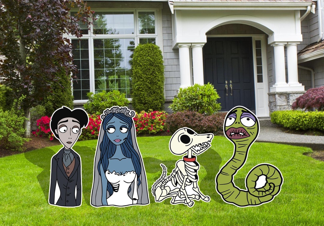 Emily the Bride Cutouts, Halloween Party Decor, Party Decor, Halloween ...