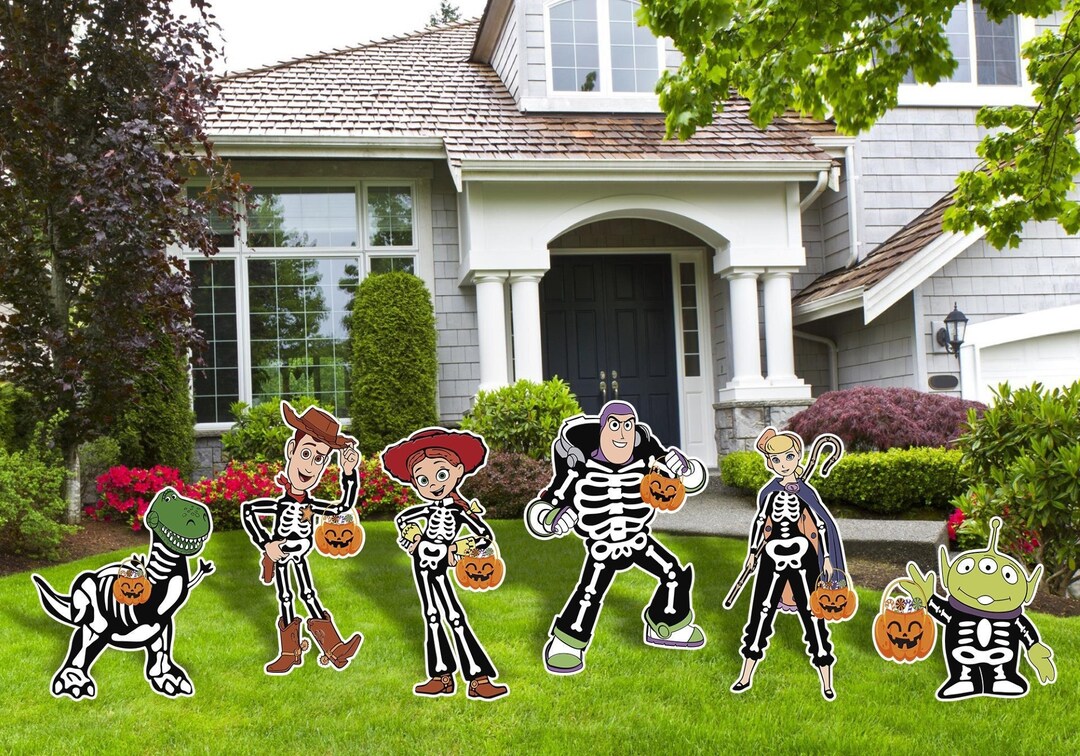 Toy Story Halloween Cutouts, Toy Story Skeleton Cutouts, Halloween ...