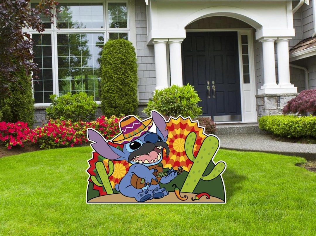 Stitch Cinco De Mayo, Stitch Mexican Cutouts, Stitch Viva Mexico ...