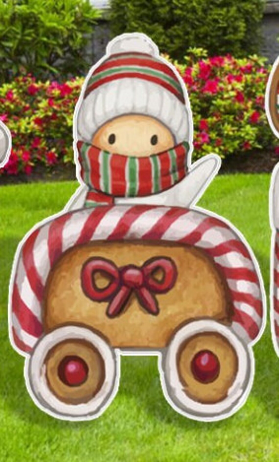 Gingerbread Christmas Train, Ginger Bread Train, Cut Outs, Outdoor ...