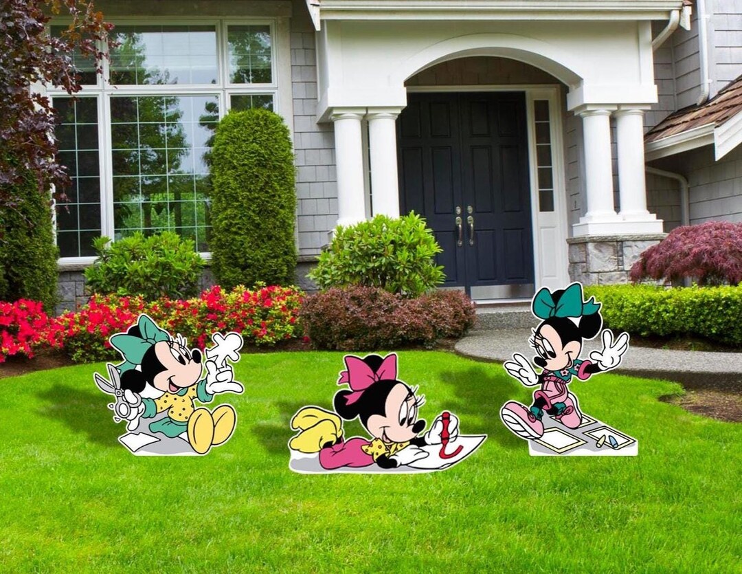 Minnie Back to School Cutouts, Minnie Cutouts, Minnie Back to School ...