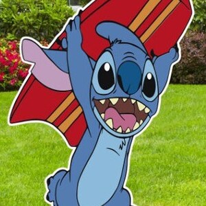 Lilo and Stitch Pool Party Surf Cut Outs Party Décor - Etsy