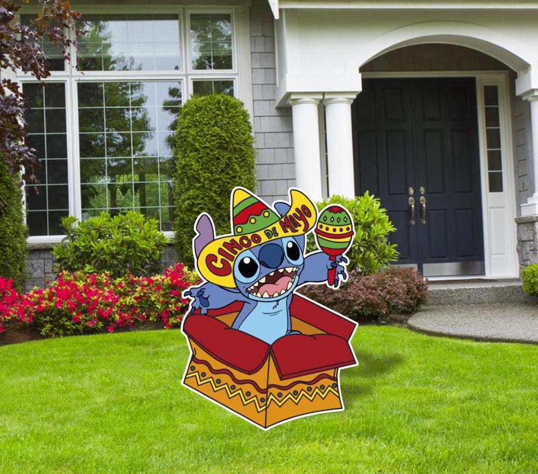 Stitch Cinco De Mayo, Stitch Mexican Cutouts, Stitch Viva Mexico ...