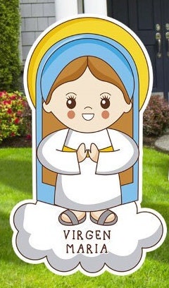Virgin Mary Cut Outs Decoration Signs Yard Art Outdoor Decor - Etsy