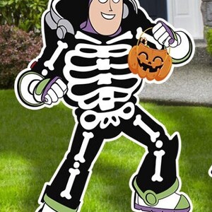Toy Story Halloween Cutouts, Outdoor Decor, Halloween Party Decor, Yard ...
