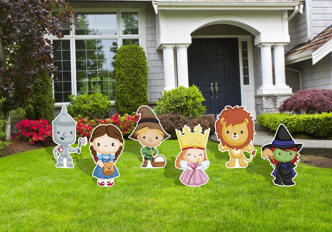 The Wizard of OZ, School Plays Decor, Wizard of OZ Cartoon Cutouts ...