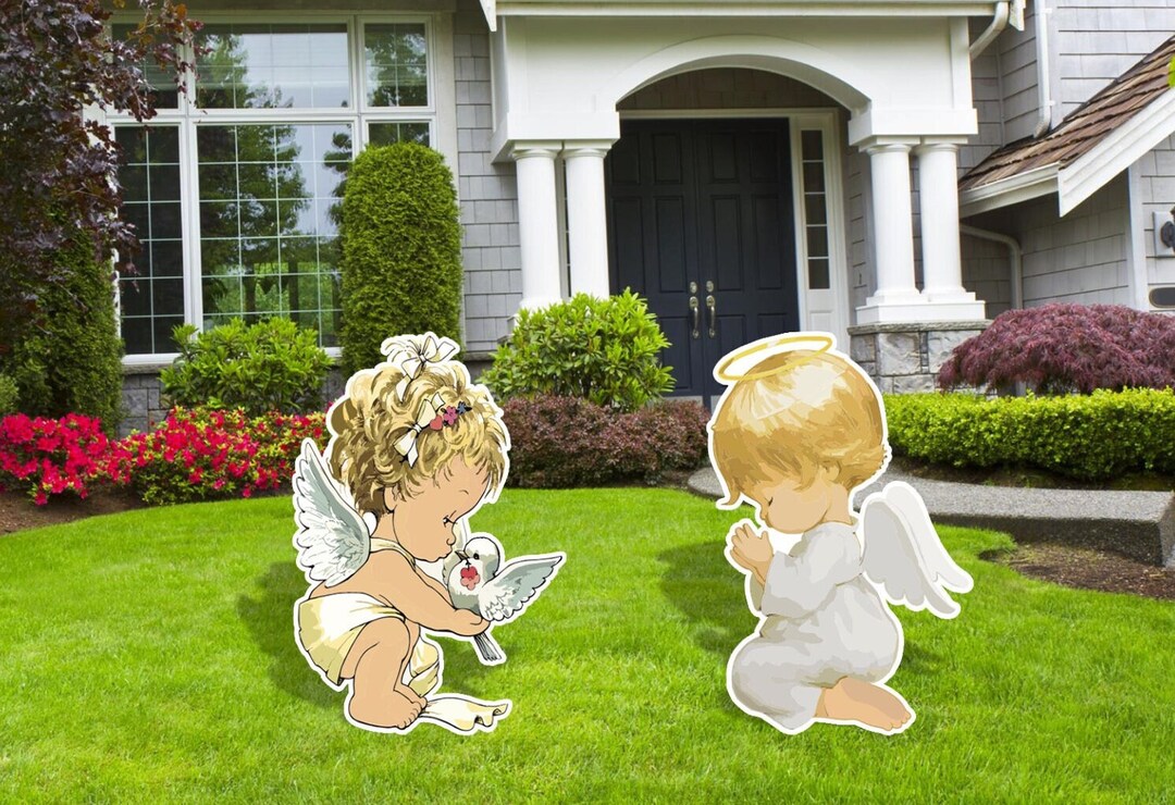 Cute Baby Angels, Cut Outs, Outdoor Decor, Party Decorations, Baptism ...
