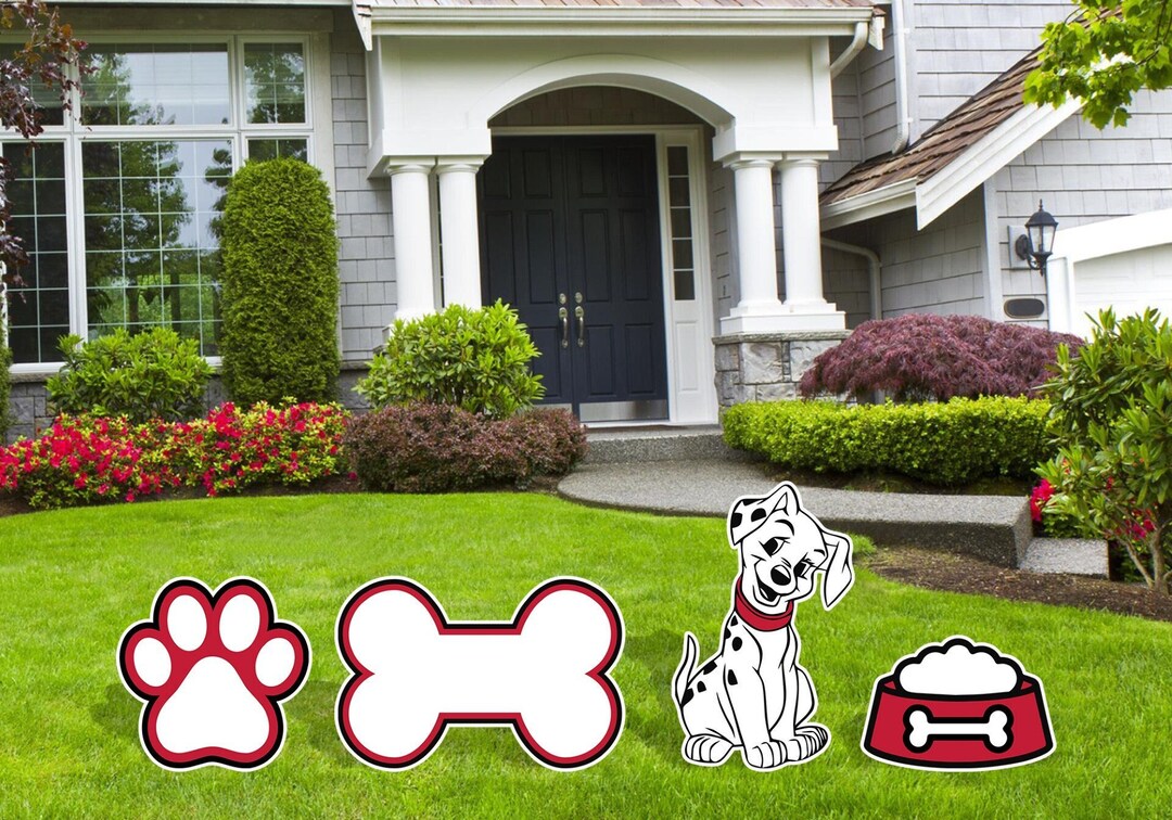 Dalmatians, Dogs Party Decor, 101 Dalmatians Dogs Cutouts, Cutouts ...