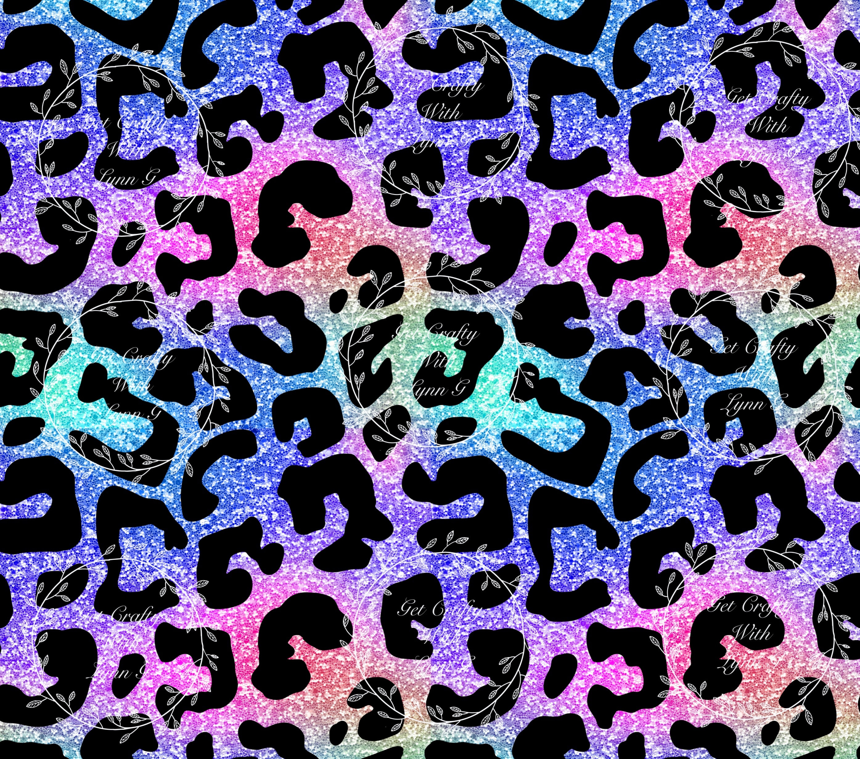 Leopard Colorful - Etsy