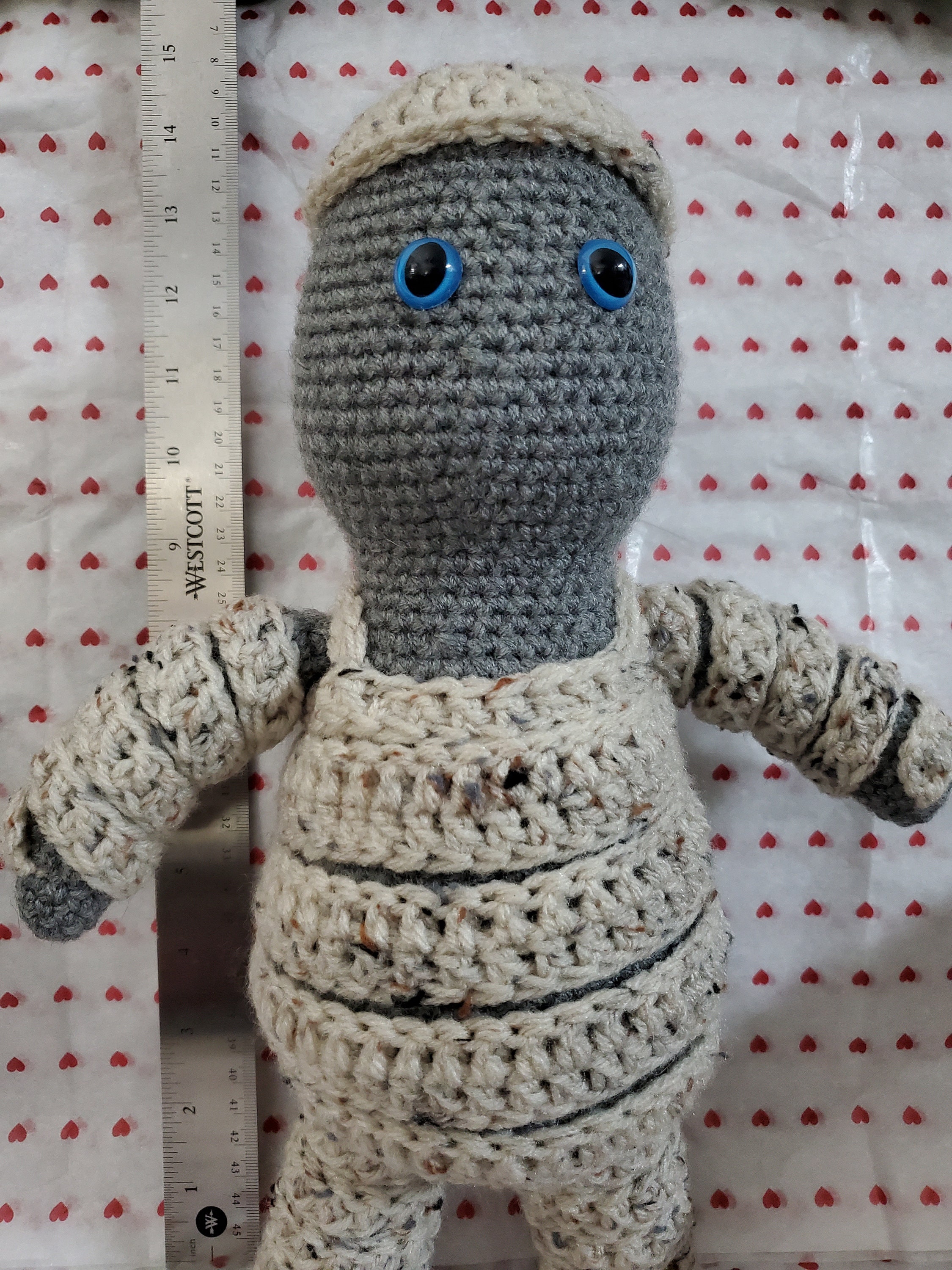 Snuggle Mummy Amigurimi Monster Crochet Pattern - Etsy