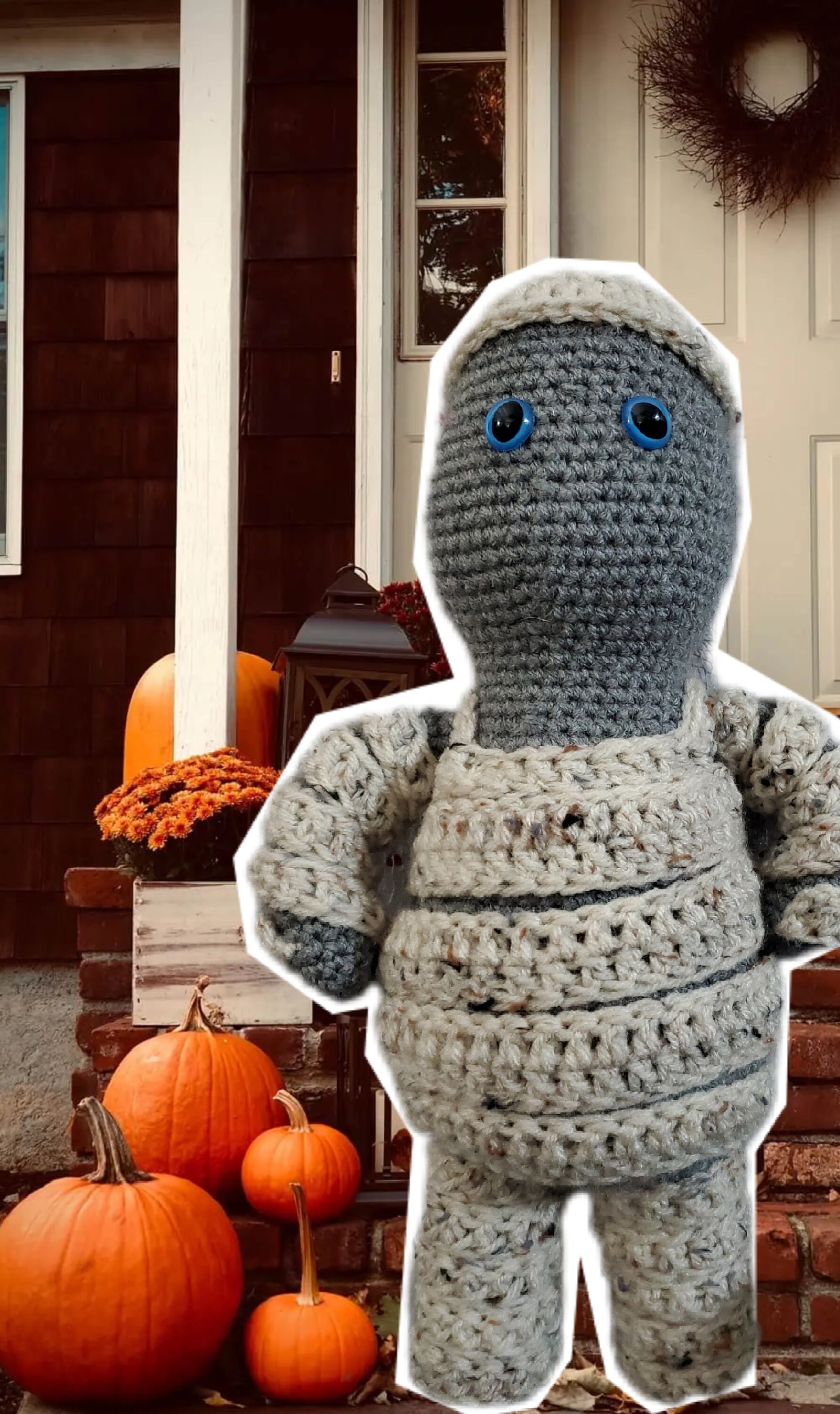 Snuggle Mummy Amigurimi Monster Crochet Pattern - Etsy