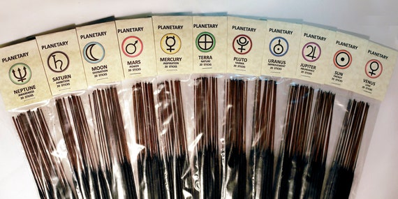 Zodiac Stick Incense Set 12 X 20 Stick Packs - Etsy