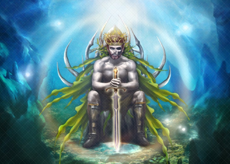 Celtic Gods & Male Deities Altar Cards Set Masculine Divine - Etsy