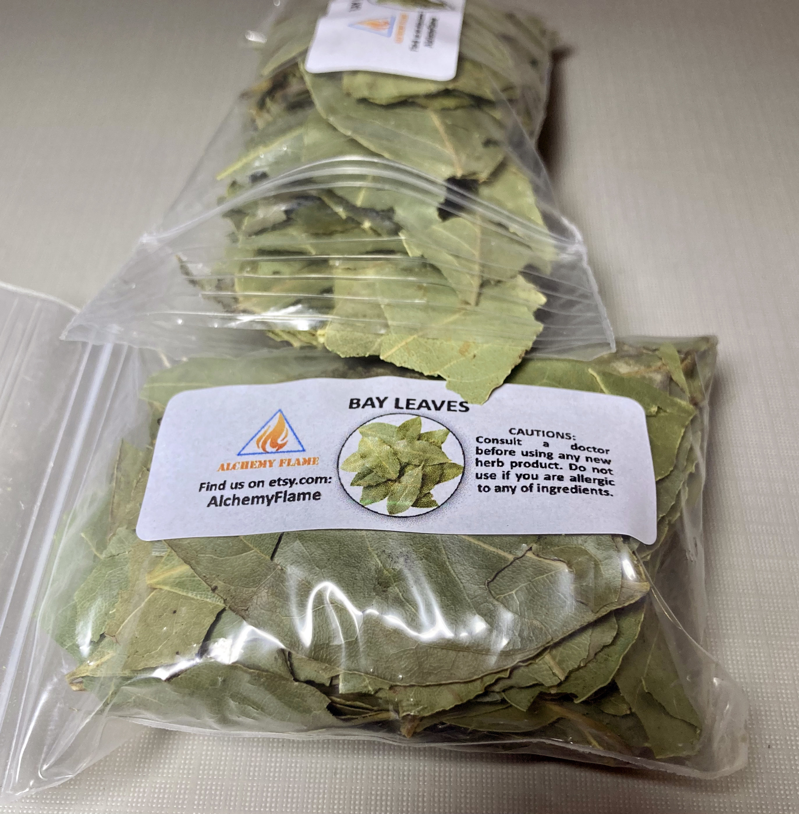 Bay Leaf, 0.5 Ounces, 4x3 Bag - Etsy