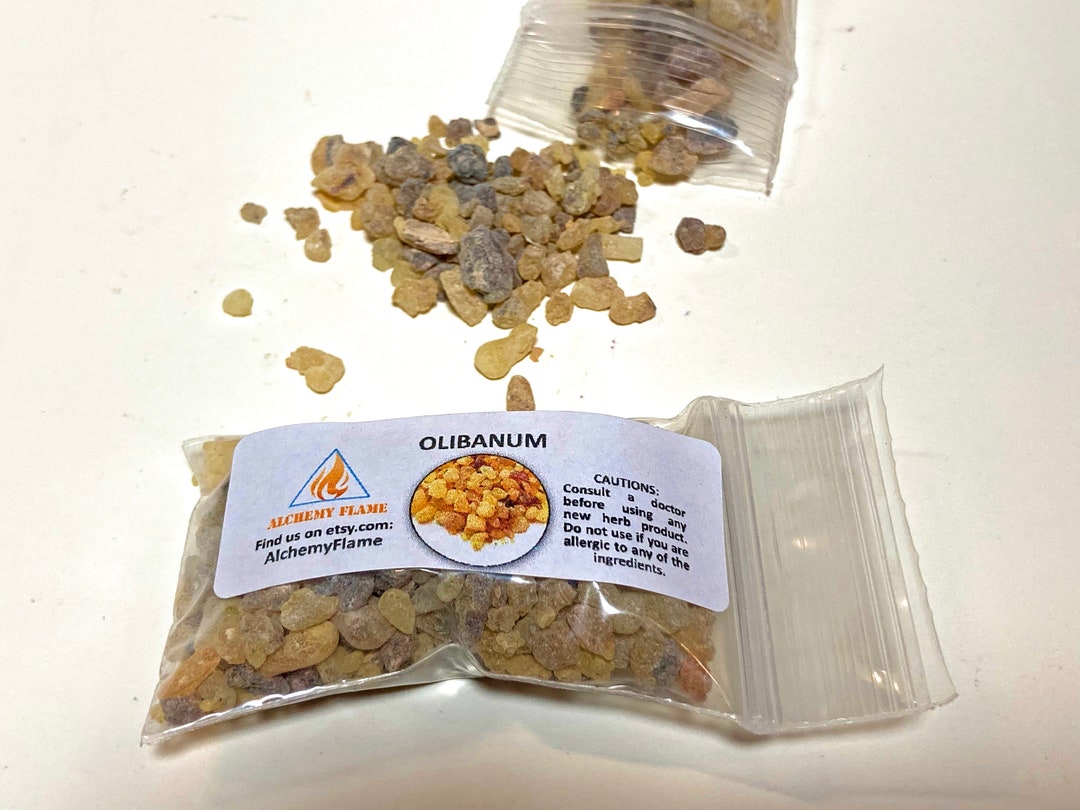 Olibanium Gum, 1.0 Ounce, 3x2 Bag - Etsy