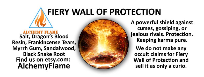Fiery Wall of Protection Powder 2.5 Oz 3x4 Bag - Etsy