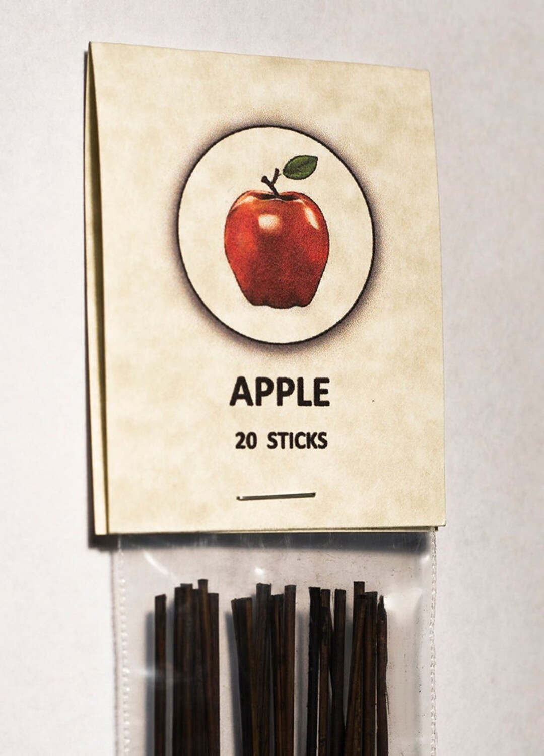 Apple, 10.5" Charcoal Incense Sticks, 20 Pack - Etsy