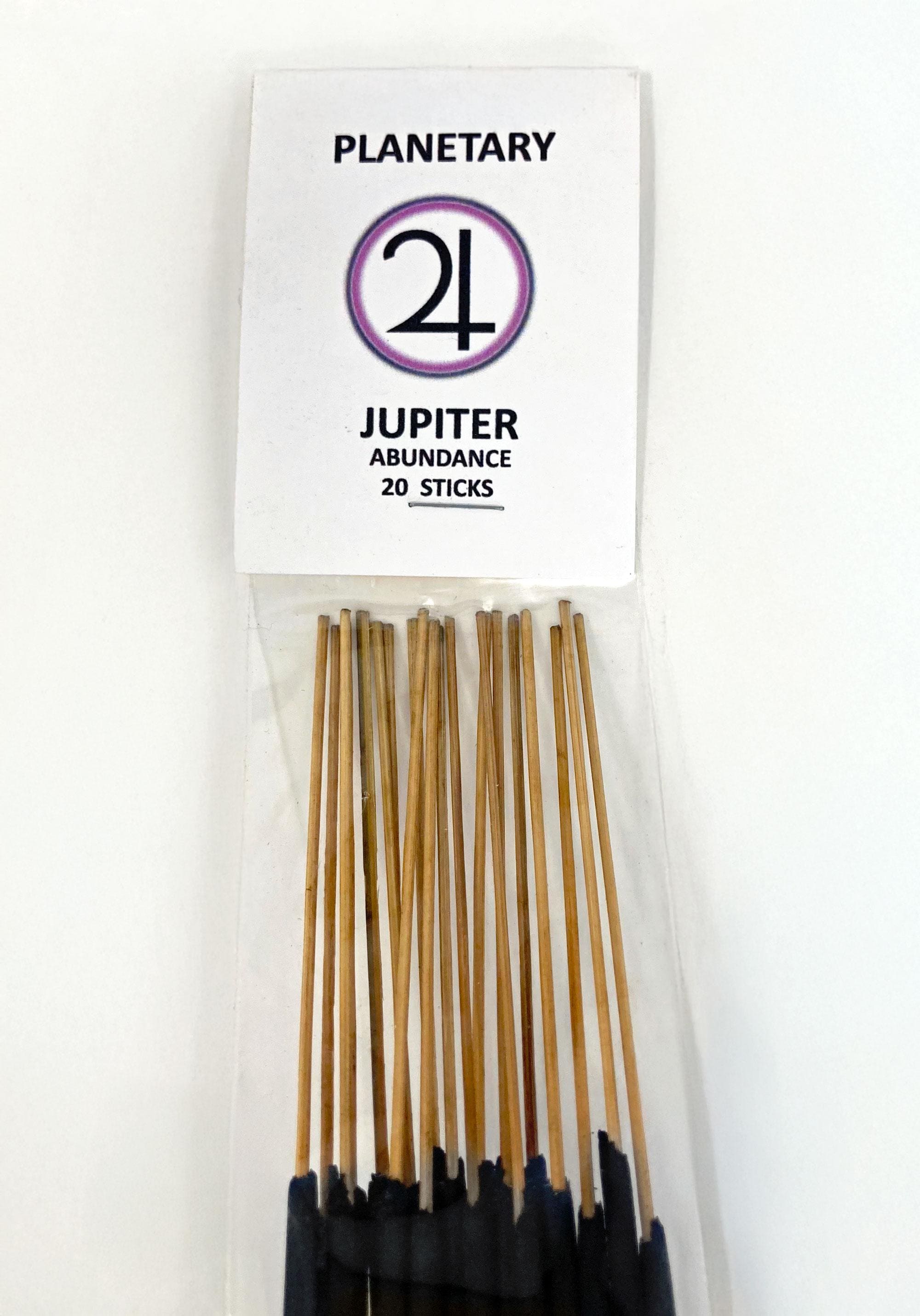 Jupiter, 10.5" Planetary Ritual Charcoal Incense Sticks, 20 Pack ...