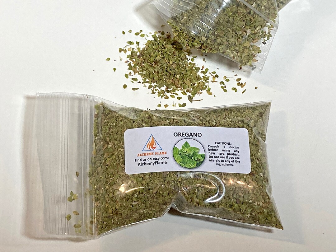 Oregano, 0.75 Ounce, 4x3 Bag - Etsy