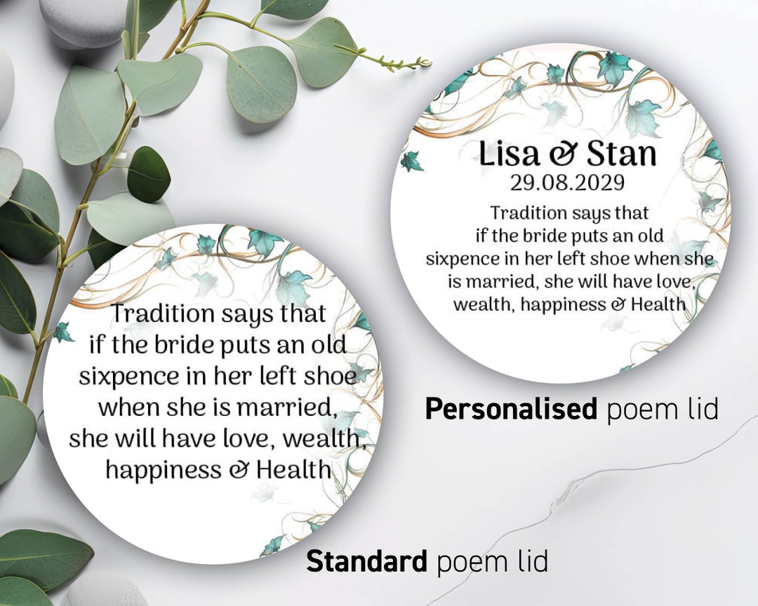 Blue Flower Something Old, New Borrowed, Blue a Sixpence for Her Shoe ...