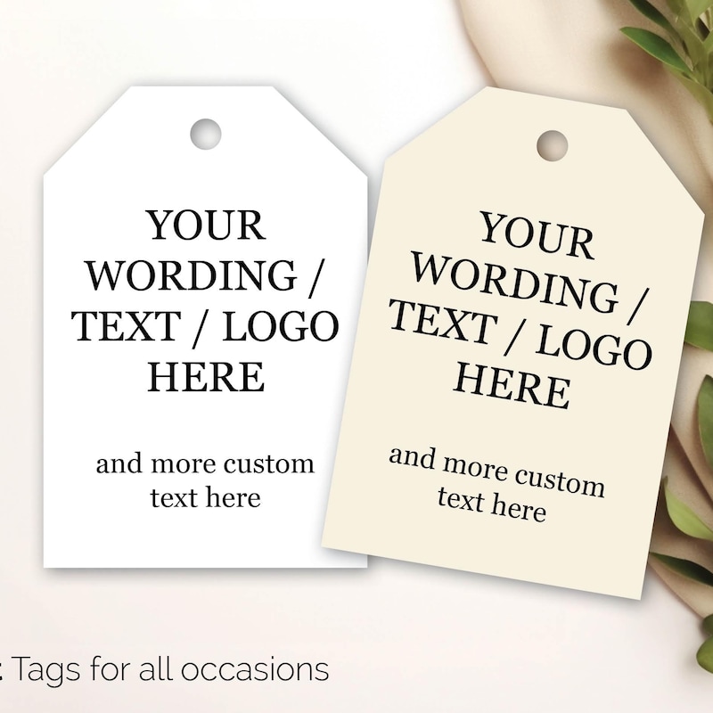 Swing Tags - Etsy