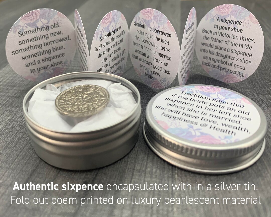 Something Old, Something New Borrowed, Blue and a Sixpence for Her Shoe ...