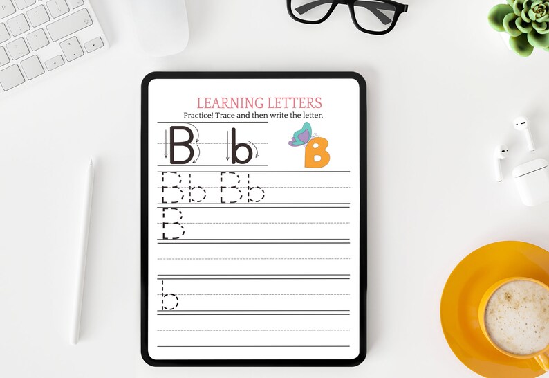 100+ Page Alphabet & Number Tracing Worksheets for Kids | Printable ...