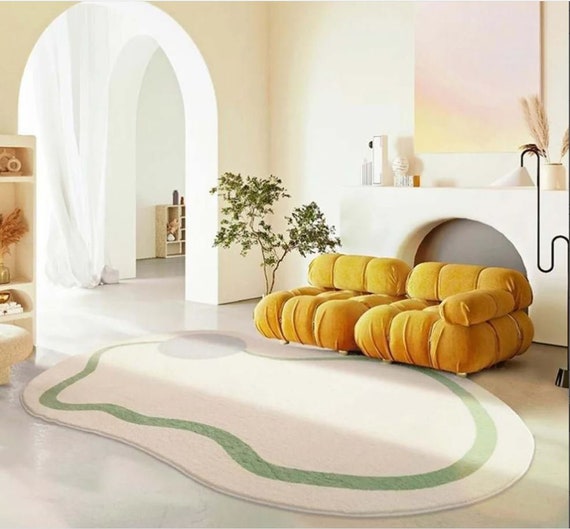 Abstract Art Area Rug Minimalist Art Rug Floor Mat - Etsy