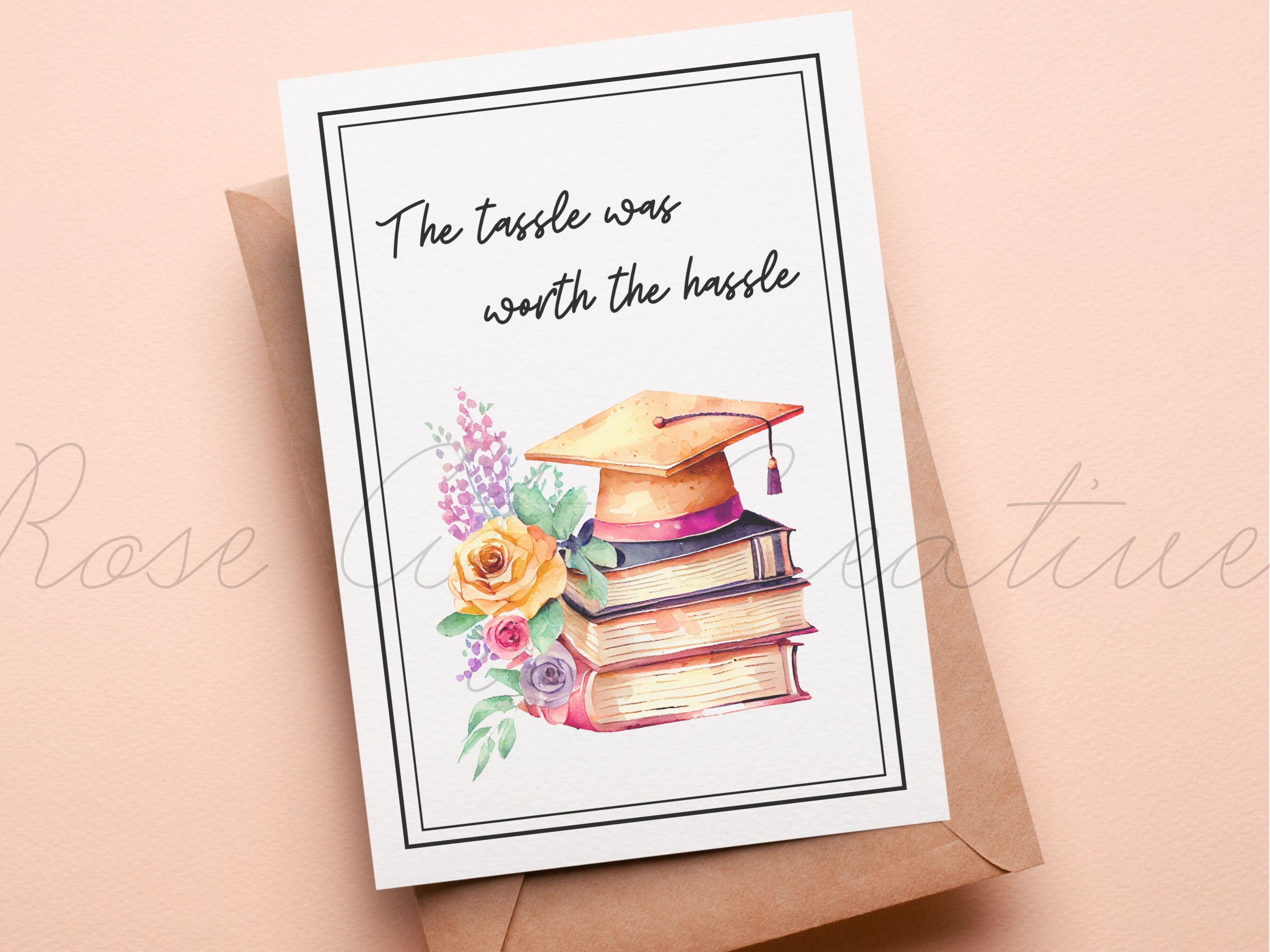 Cute Printable Graduation Card for Daughter for Her for - Etsy