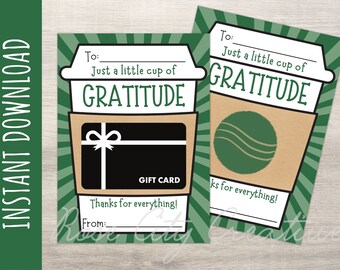 Coffee Gift Card - Etsy