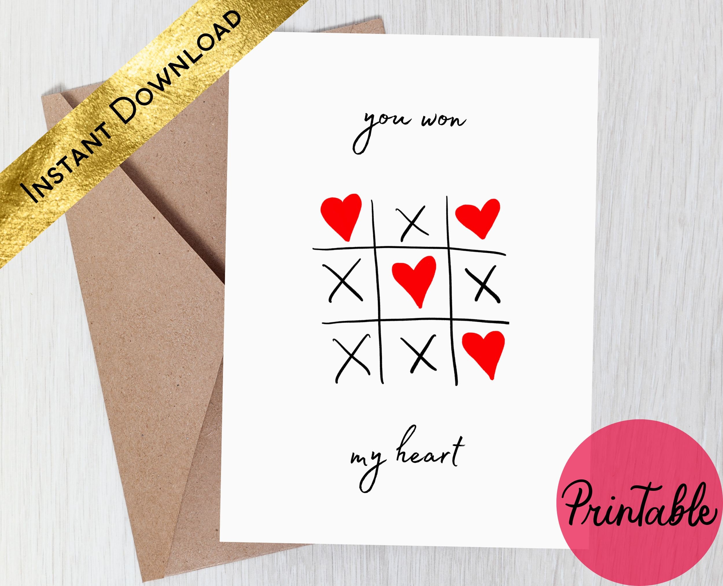 Printable Valentine's Day Card, Anniversary, Funny Romantic Card, You ...