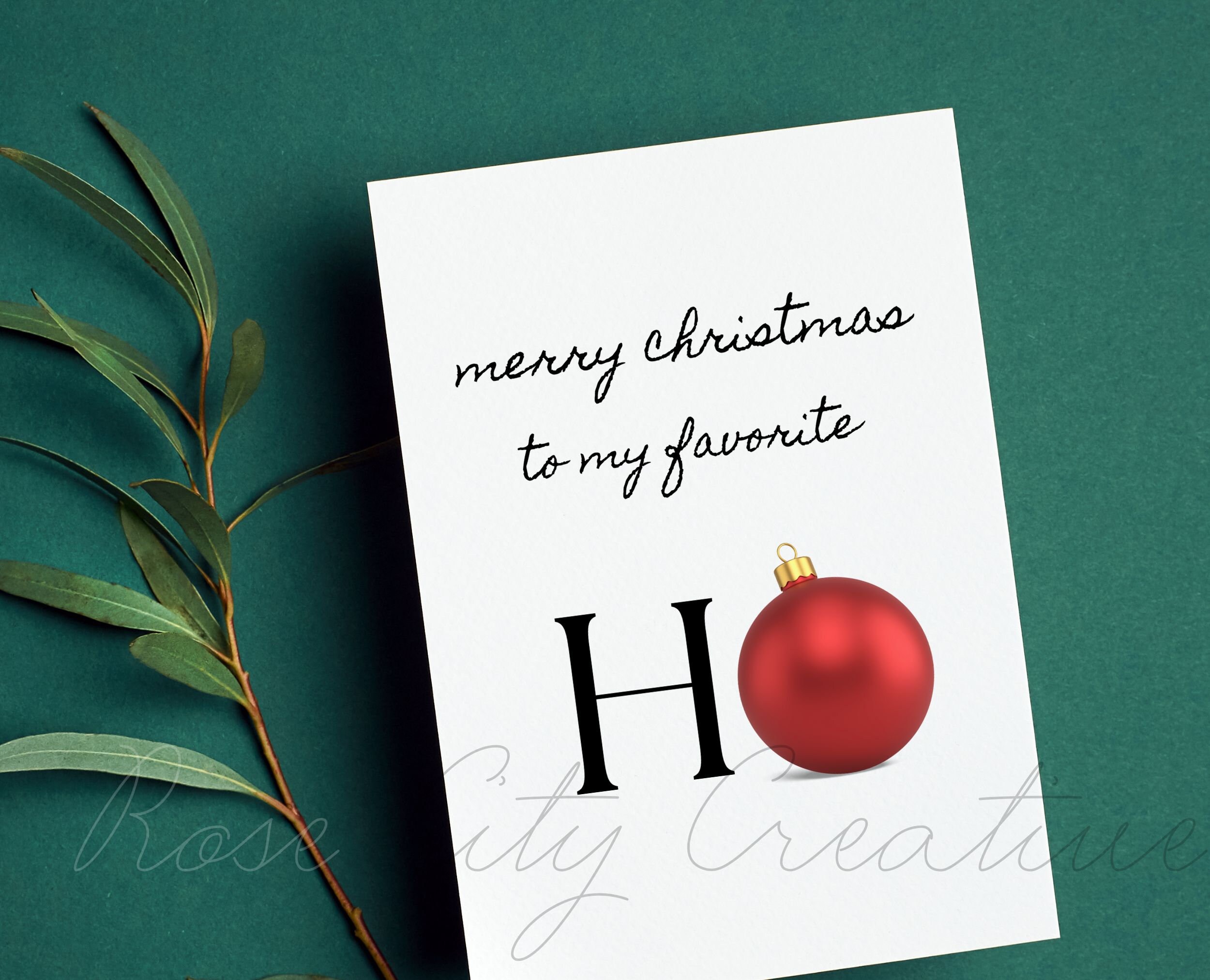 Funny Printable Christmas Card, Adult Holiday Card, for Best Friend ...